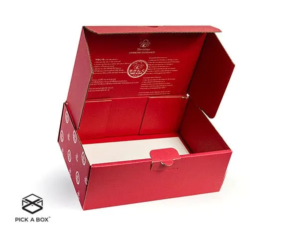 ตัวอย่างลูกค้าของเรา - PICK A BOX รับผลิตกล่อง