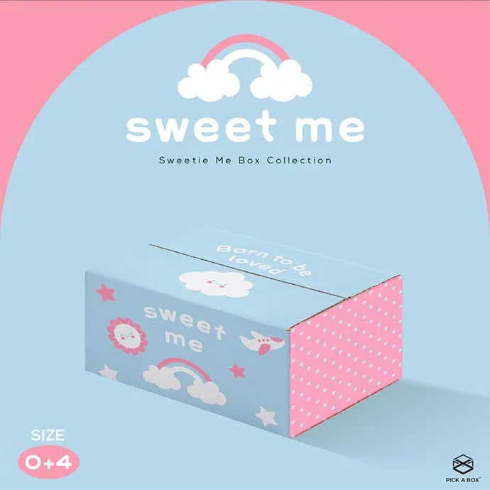 กล่องไปรษณีย์พิมพ์ลาย แบบสวีทๆ 5 ลาย 5 ขนาด ราคาน่ารัก