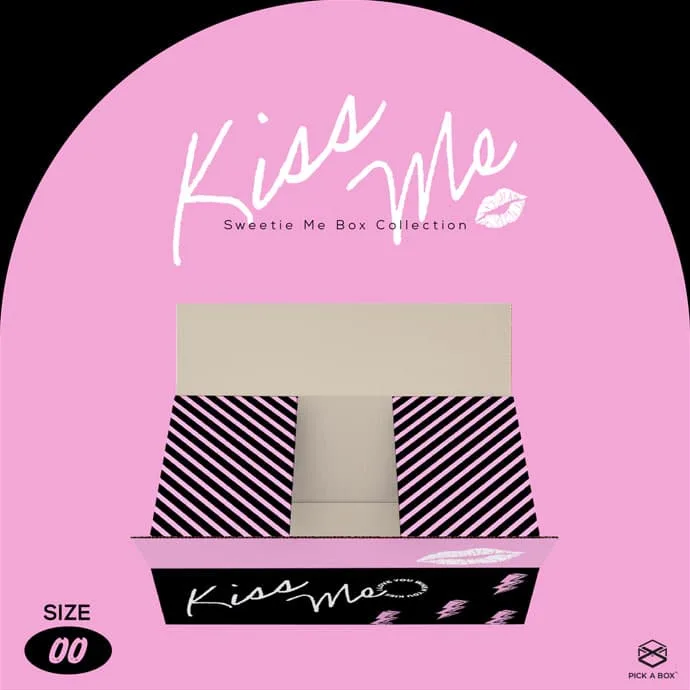 กล่องไปรษณีย์พิมพ์ลาย แบบสวีทๆ 5 ลาย 5 ขนาด ราคาน่ารัก